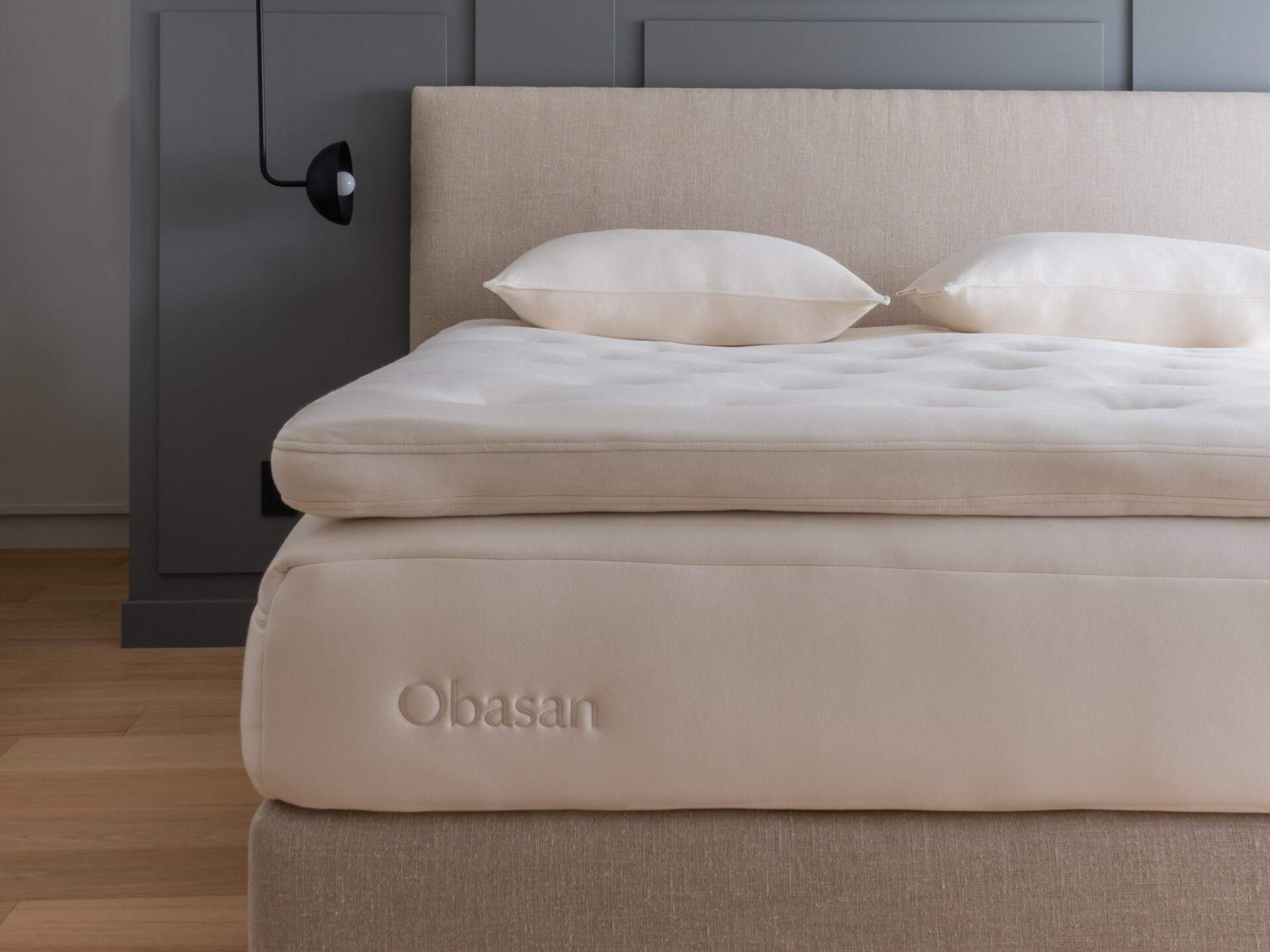 Obasan Grand Organic Wool and Latex Mattress Topper | Latex Mattress ...