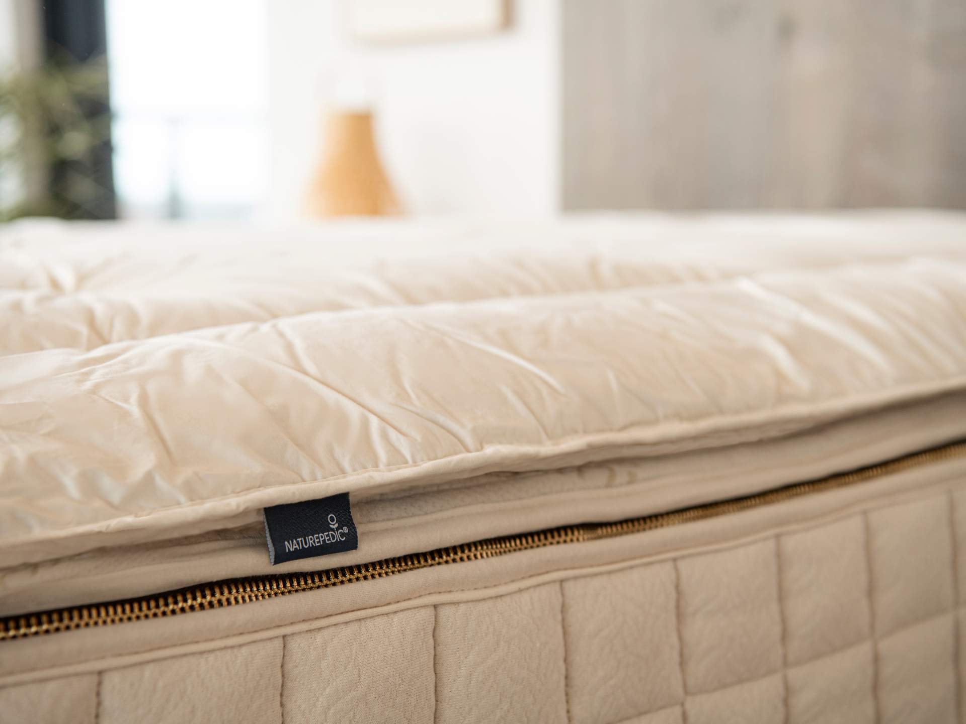 Naturepedic Alpaca Wool Mattress Topper | Wool Mattress Toppers