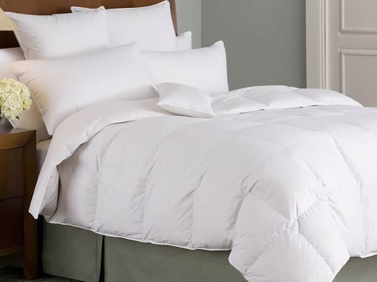 white quality bedding