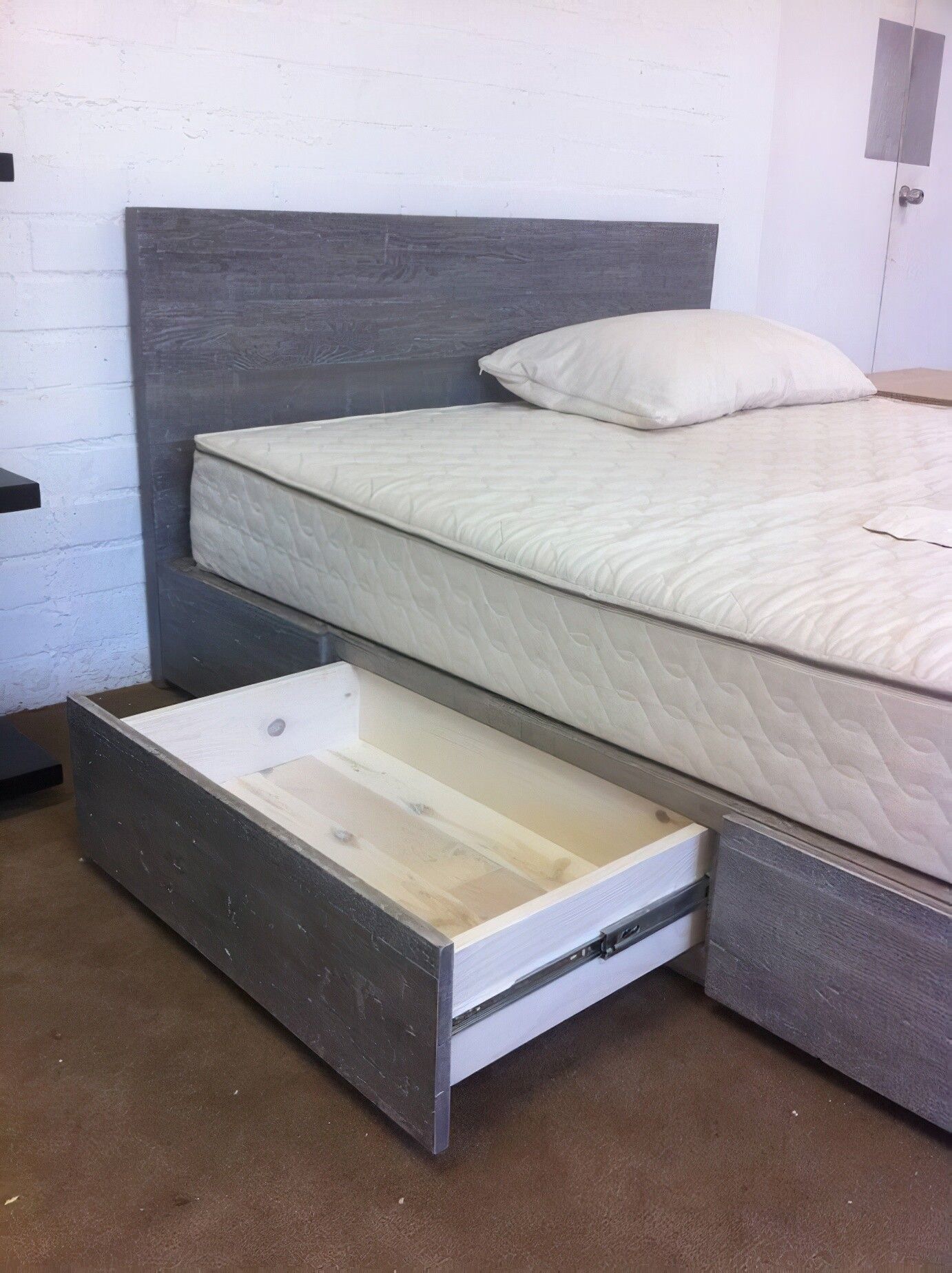 Urban Woods Zuma Bed Frame made from reclaimed wood | Platform Bed Frames
