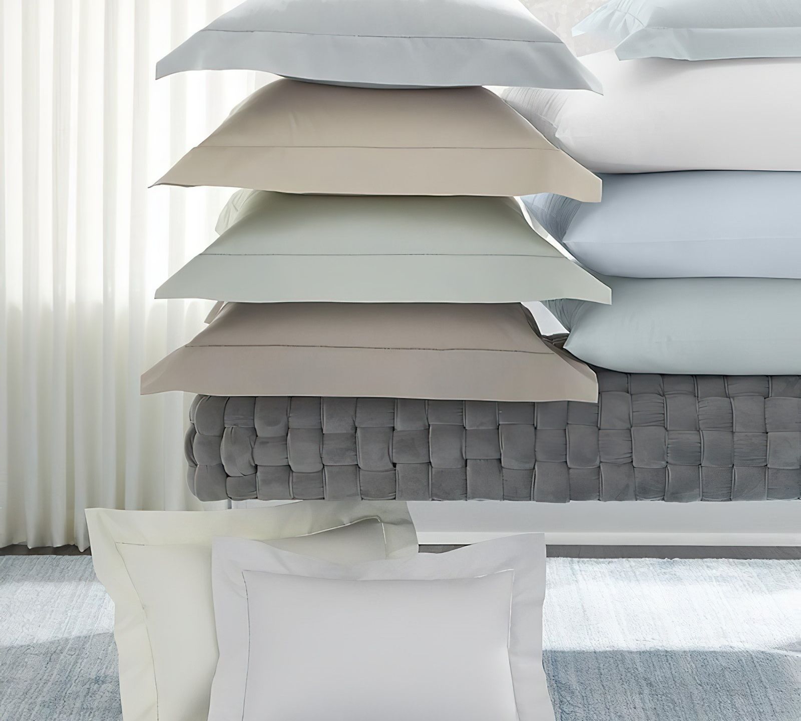 Sferra Celeste Luxury Percale Sheets | Sheets