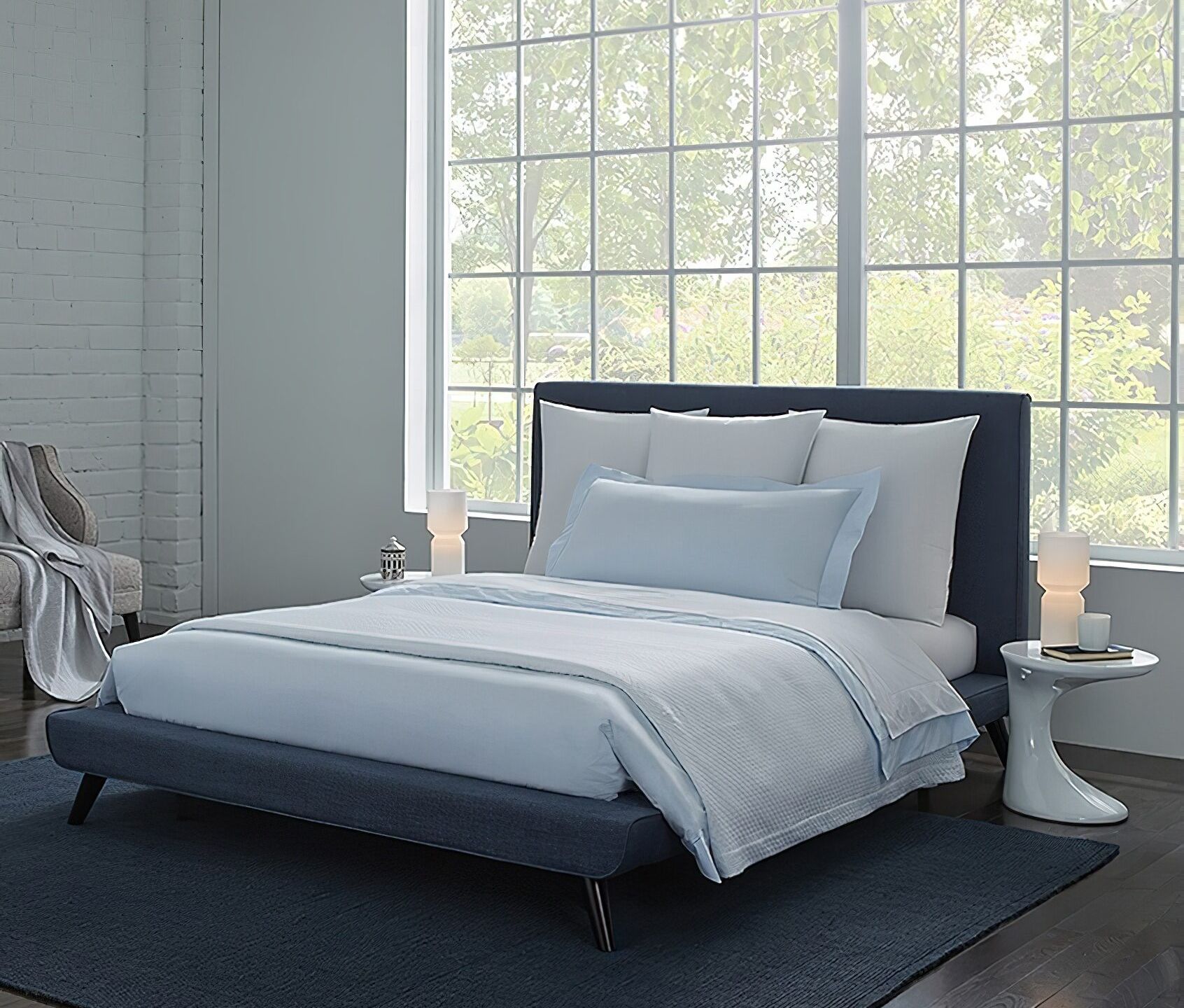 Sferra Celeste Luxury Percale Sheets | Sheets