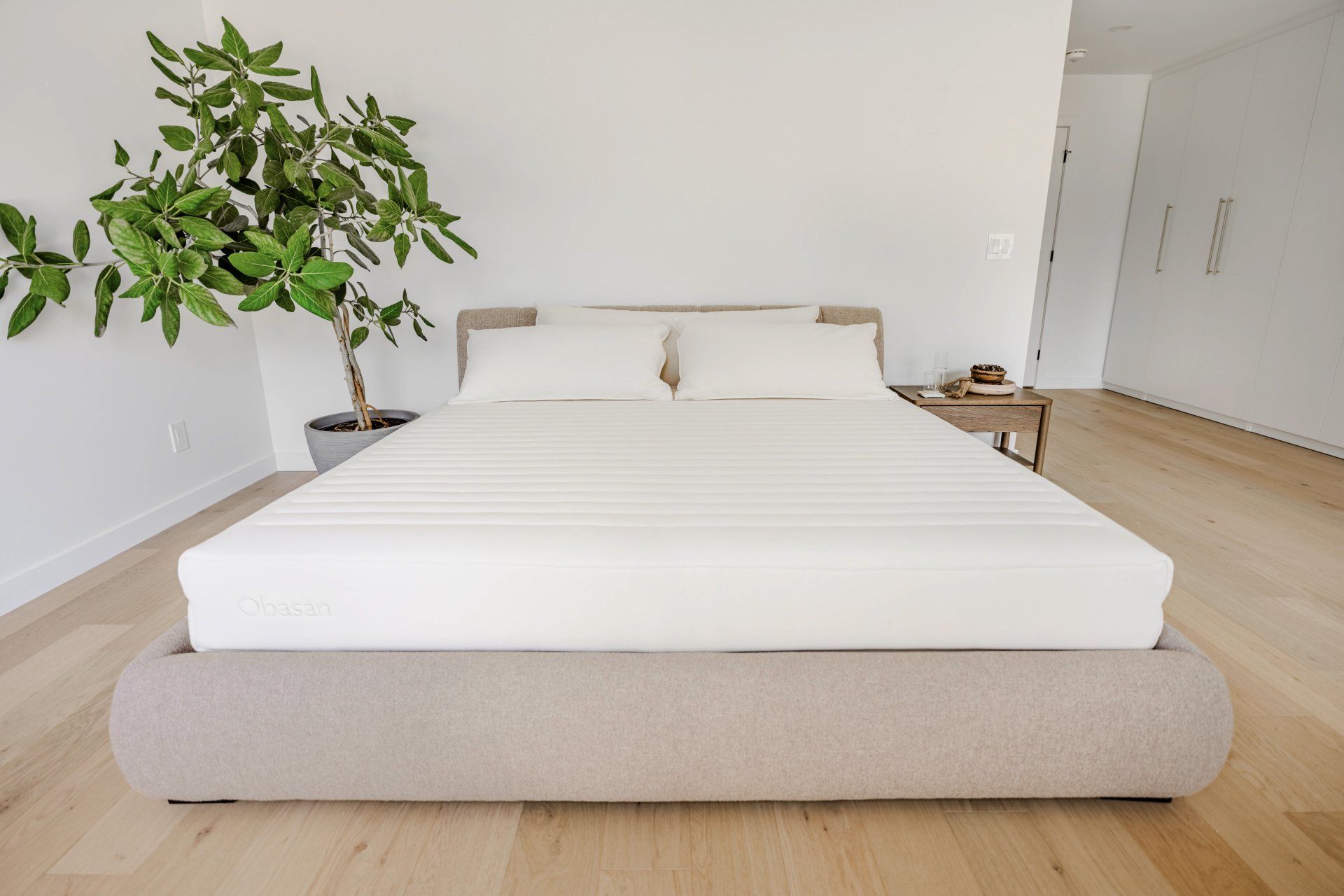 The Essential Obasan 8" Organic Dunlop Latex Mattress | Natural Latex ...