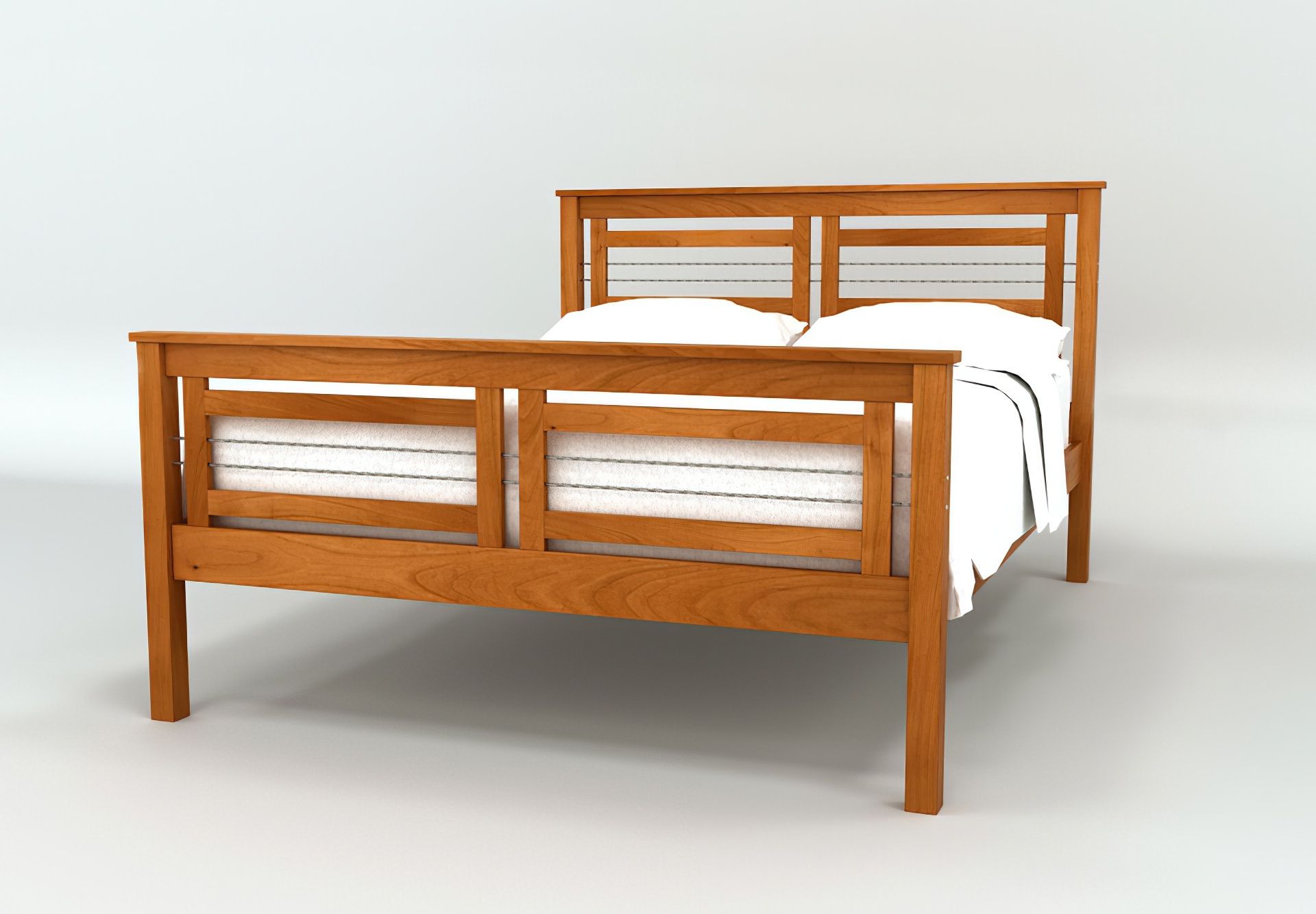 The Cable Crossing Bed | Platform Bed Frames