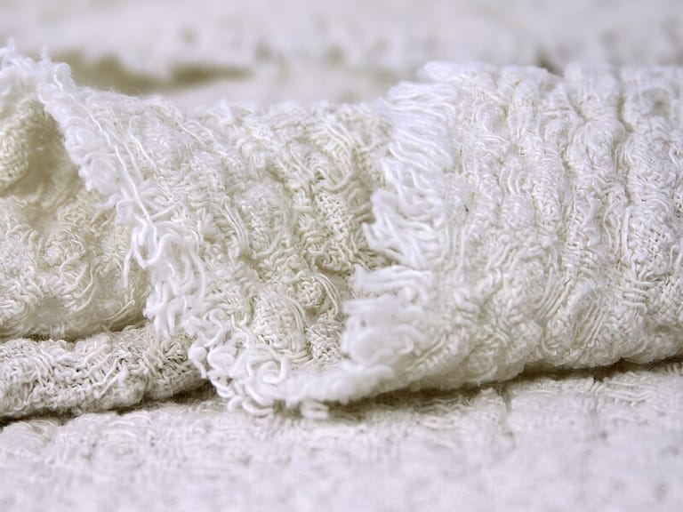 LinenCasa Textured Linen Throw Blanket with fringe | Blankets, Quilts ...