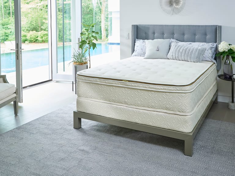 Organic hybrid mattress store