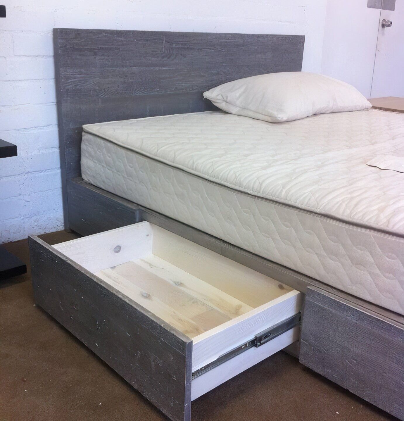 Urban Woods Zuma Bed Frame made from reclaimed wood | Platform Bed Frames
