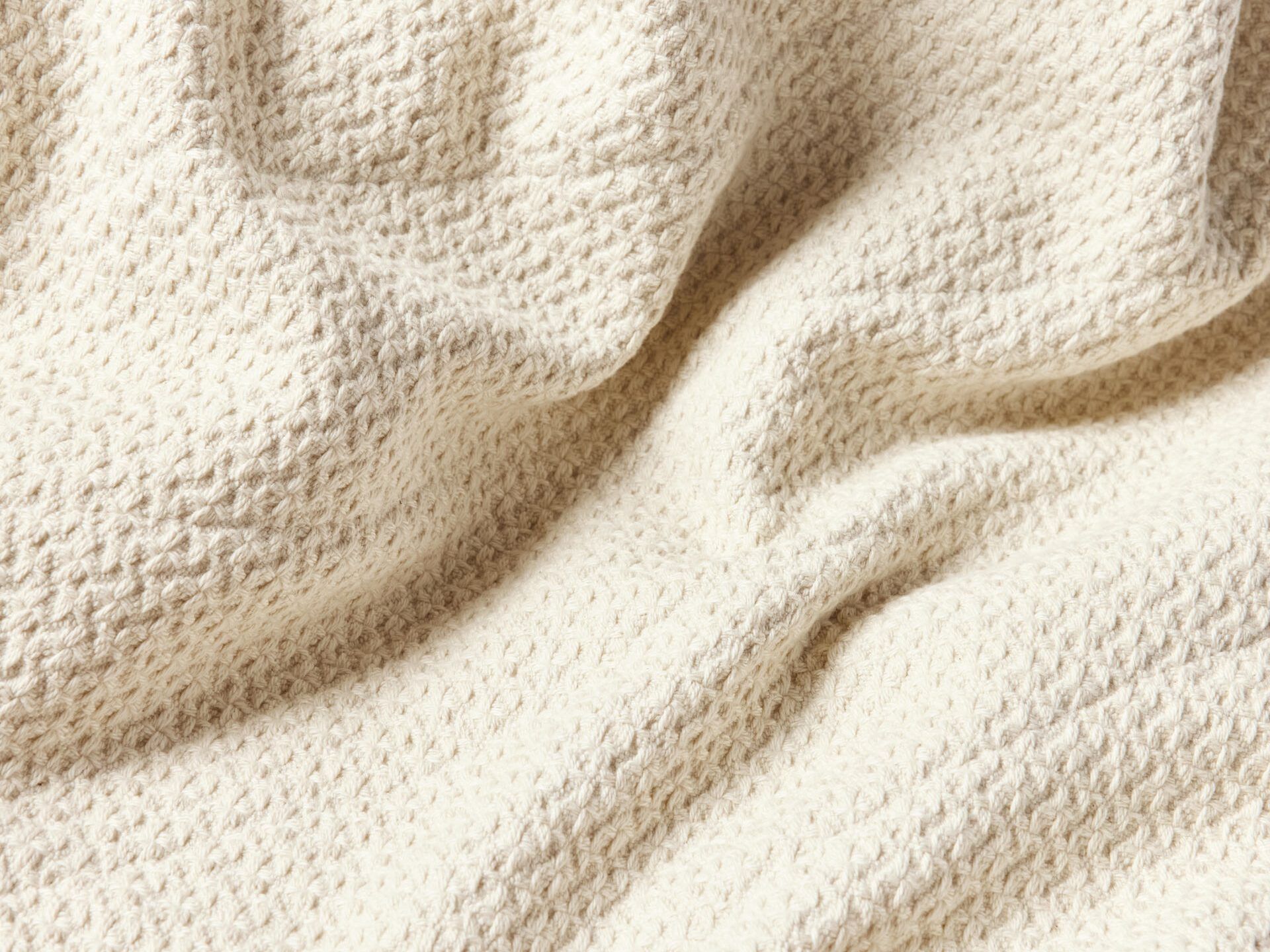 COYUCHI Organic Cotton Honeycomb Blanket / Throw | Blankets and Quilts