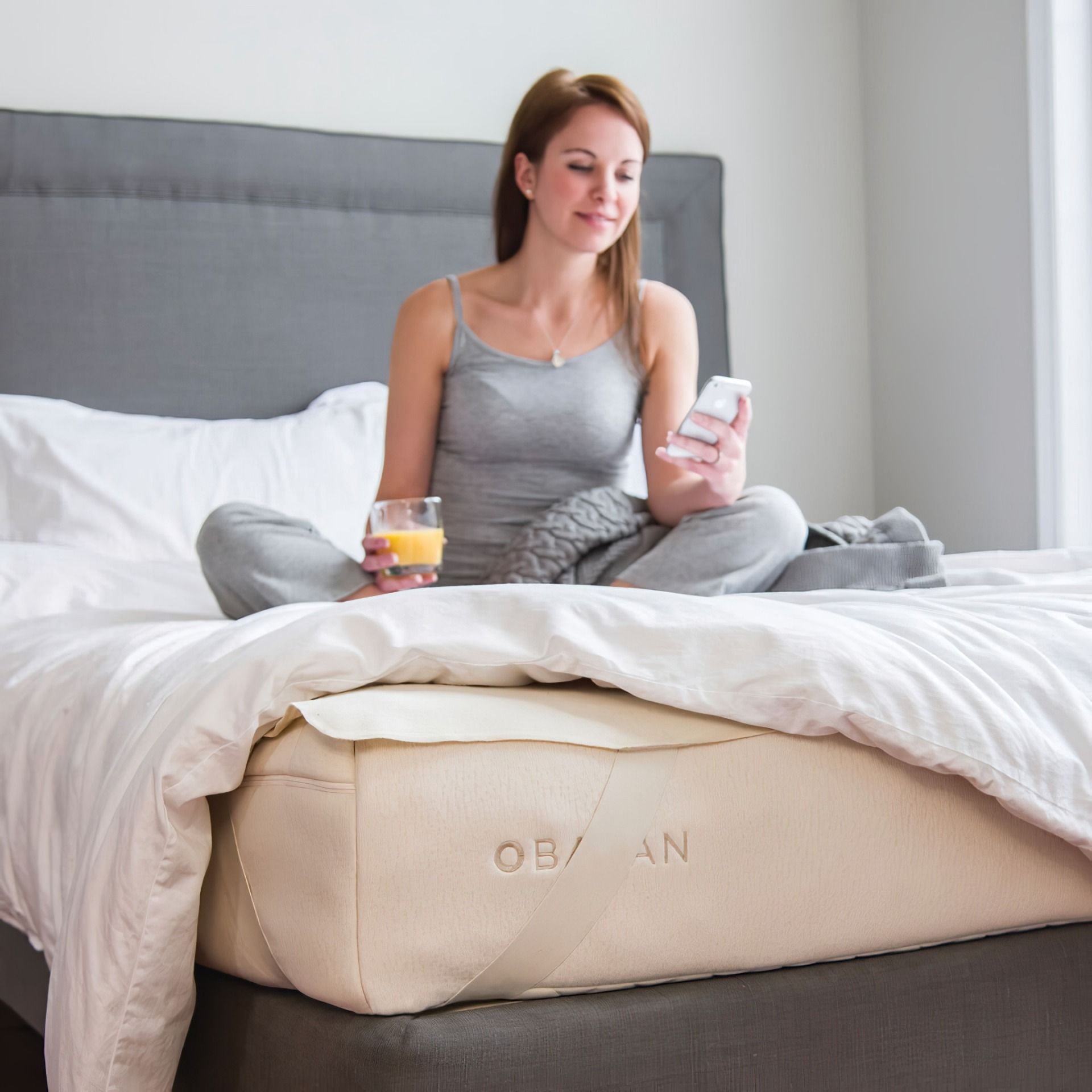 Obasan Organic Wool Moisture Pad Protector | Mattress Protectors