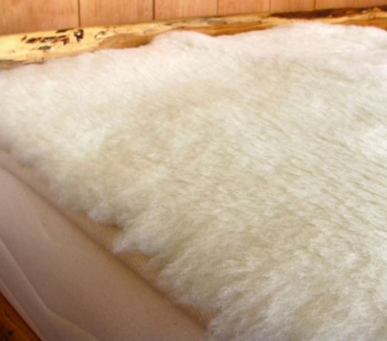 Holy Lamb Organics Happy Lamb Fleece Wool Topper | Wool Mattress Toppers
