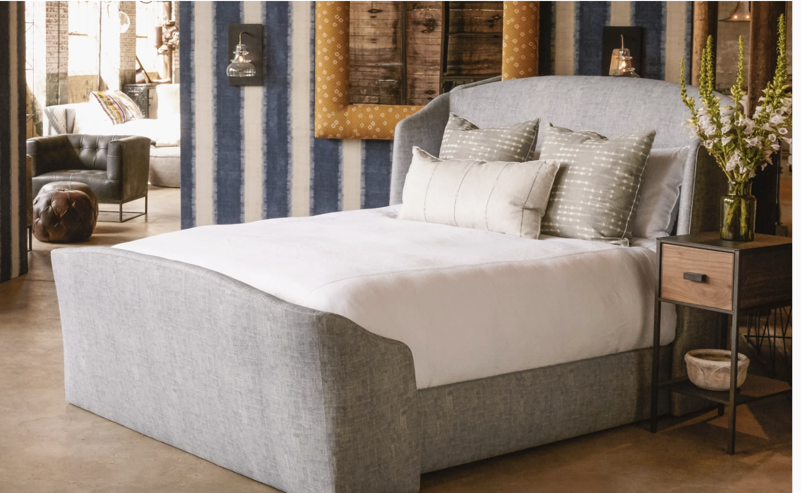 Cisco Brothers Arabella Bed Frame | Platform Bed Frames | The Clean Bedroom