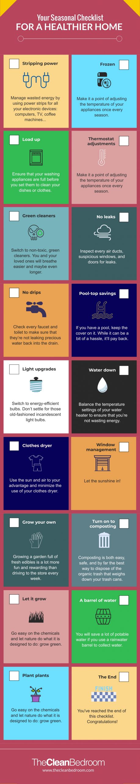 Your Seasonal Checklist for a Healthier Home [infographic]
