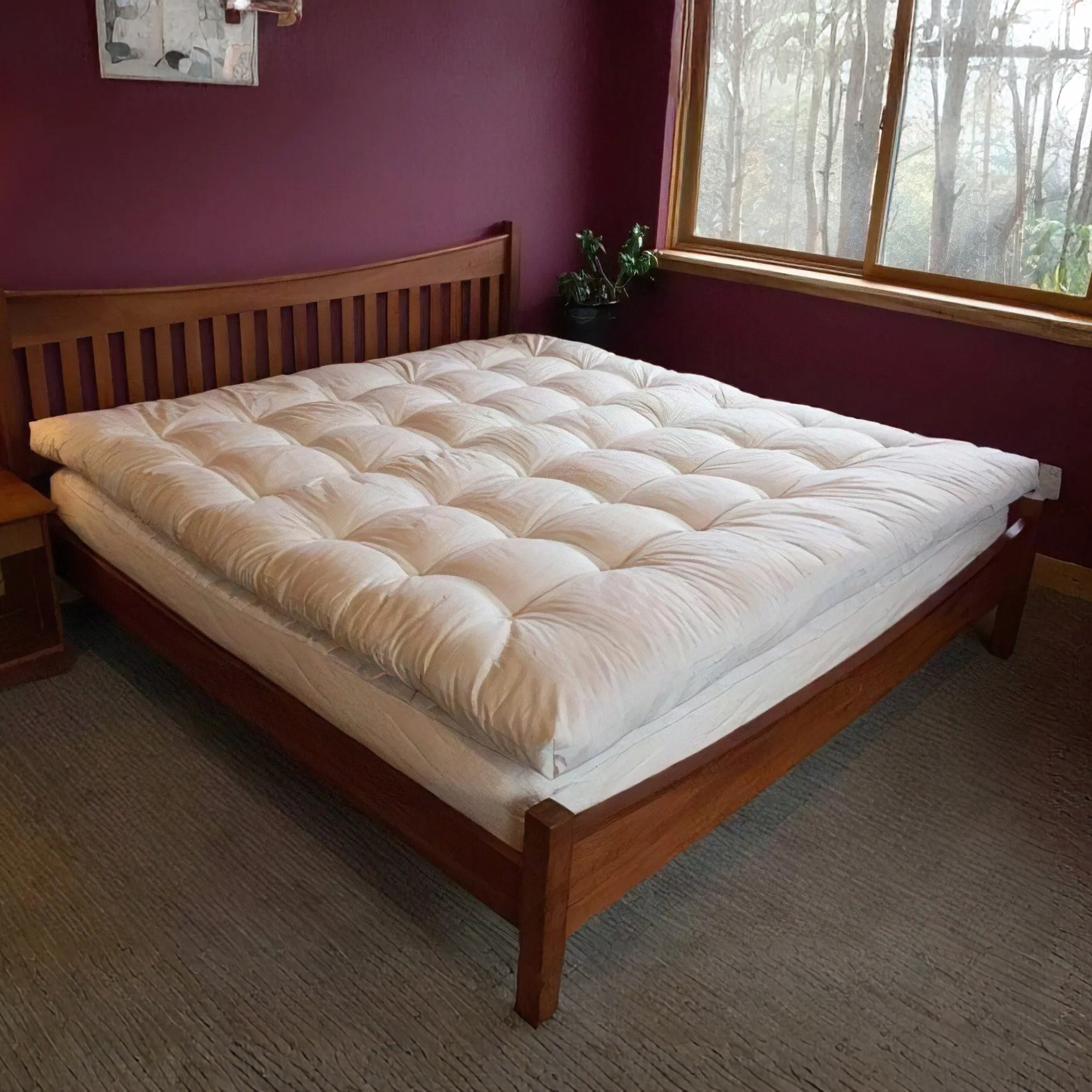 Holy Lamb Organics Ultimate Wool Mattress Topper | Wool Mattress Toppers