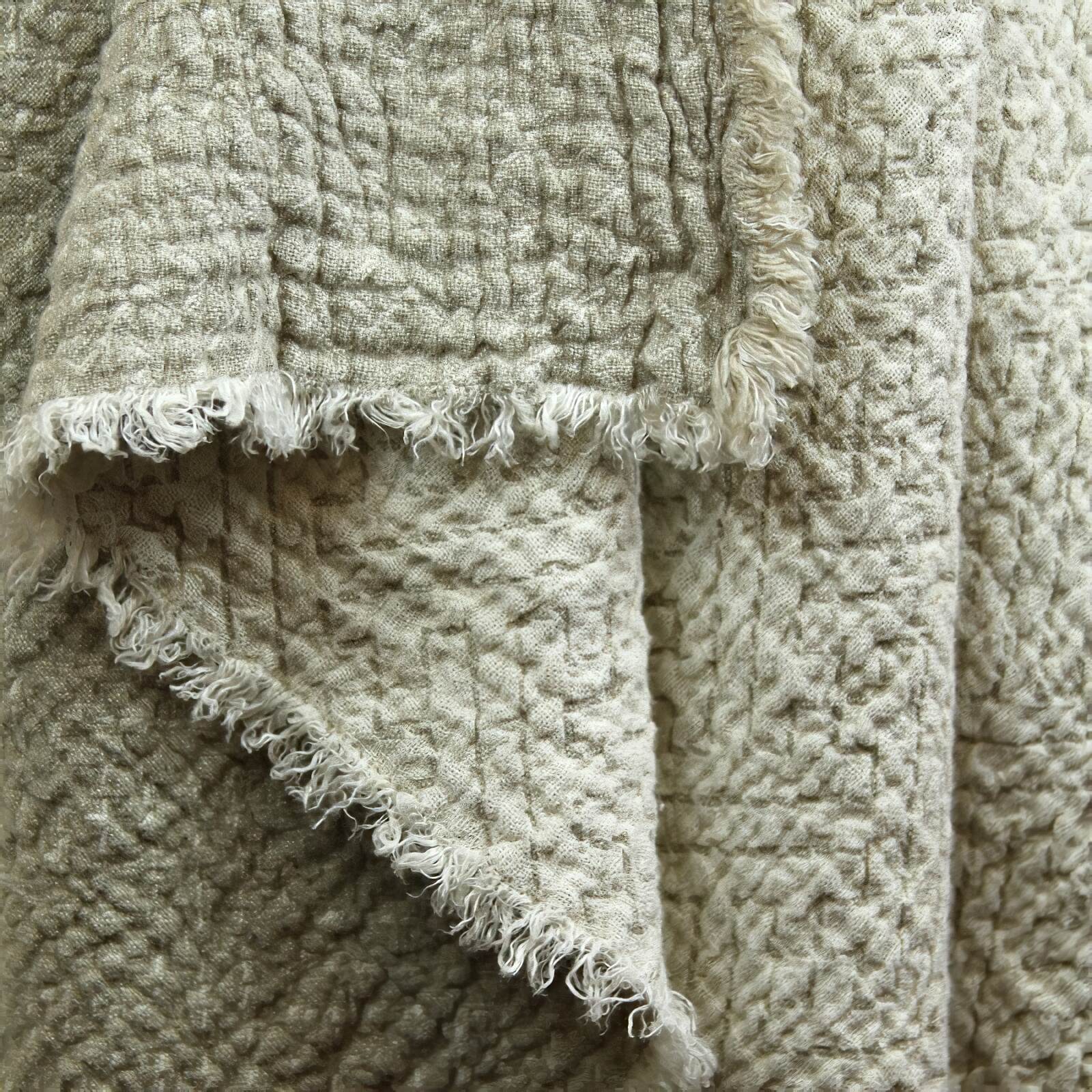 LinenCasa Stonewashed Linen Throw Blanket | Blankets and Quilts