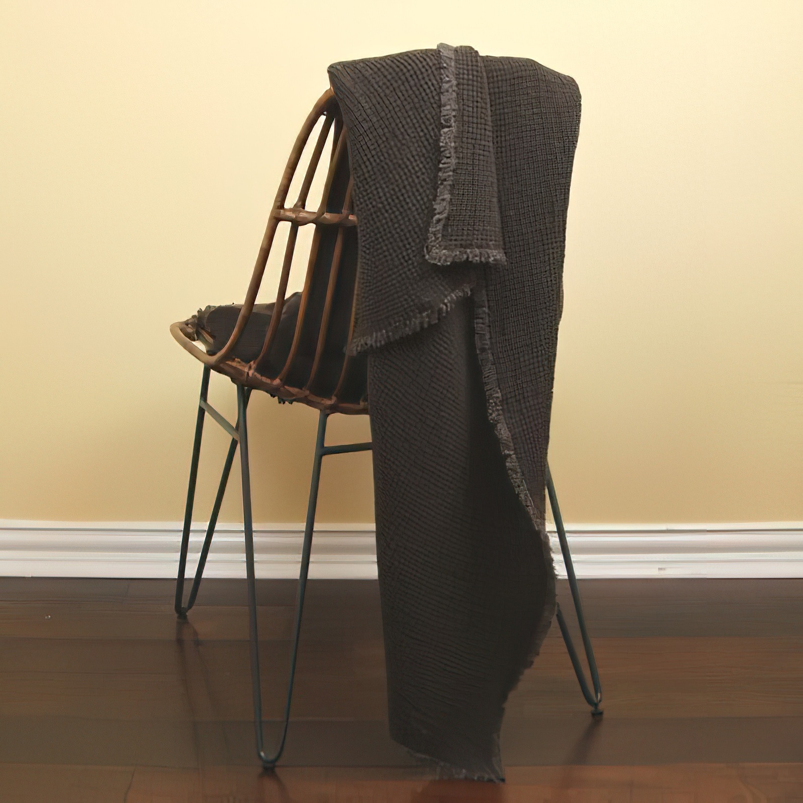 LinenCasa Stonewashed Linen Throw Blanket | Blankets and Quilts