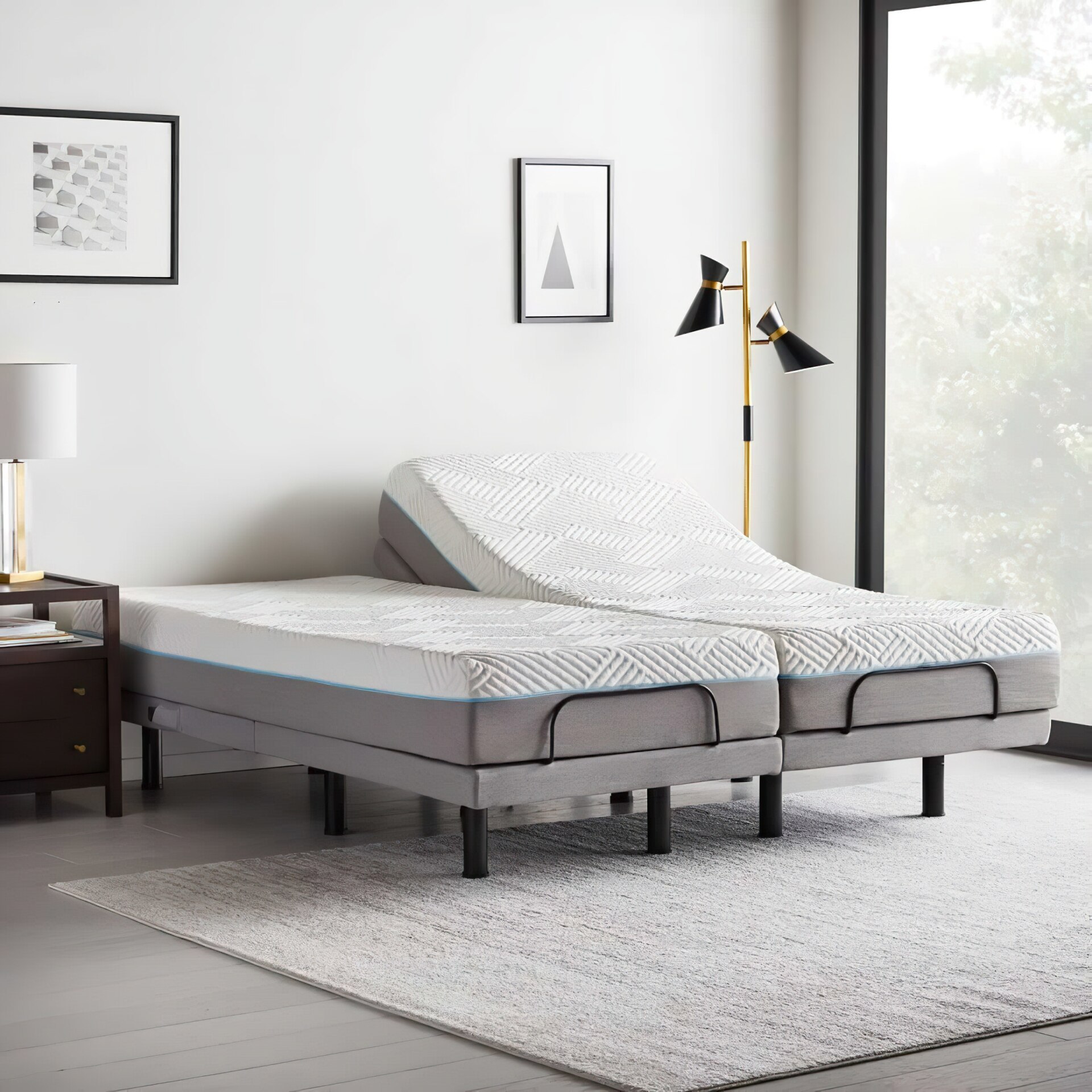 Malouf M555 Smart Adjustable Bed Base Adjustable Beds